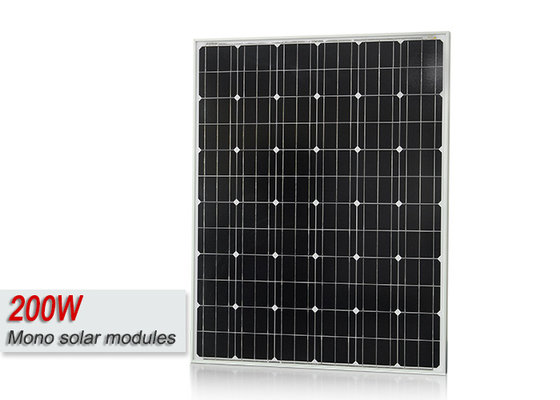 Sungold 200 Watt Monocrystalline Solar Panel , Monocrystalline PV Cells Panel