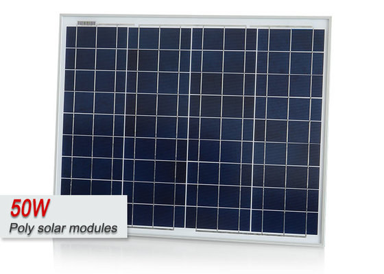 Anti UV Polycrystalline Silicon Solar Panels EVA Material Easy Transportation