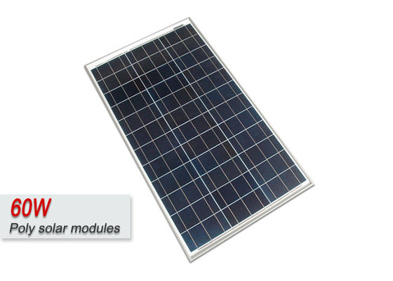60w Sungold Polycrystalline Solar Panel With High Module Conversion Efficiency