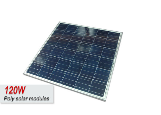 High Efficiency Polycrystalline 120w Solar Panel For Industrial Solar System