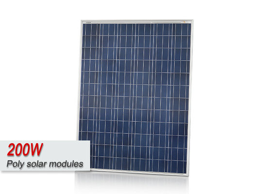 200w 36 Volt Polysilicon Solar Panel PV Solar Energy For Residential Homes 