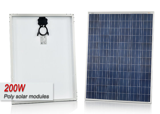 Sungold 36v 200w Polycrystalline Solar Panel For Off Grid Home Solar System 