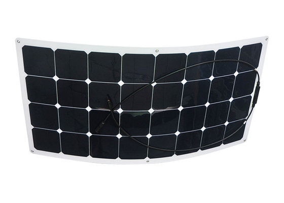 110 Watt Semi Flexible Solar Roof Panels / Camping Solar Panels