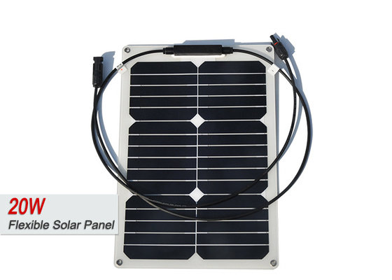 Light Weight 20w Flexible Solar Panel With High Efficiency TUV UL