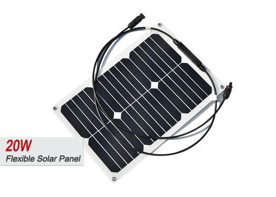 Small 20 Watt Semi Flexible Solar Panels For Sailboats RV Marine