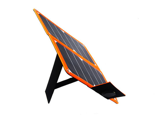 14w Portable Solar Power RV Battery Charger With Mountain - Climbing Buckles 