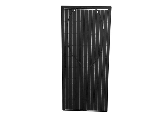 160W Semi Flexible Monocrystalline Solar Panel With CE ROHS ISO Certification