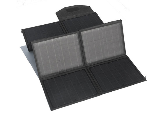 100W Foldable Solar Panel Charger , Camping Solar Power Kits