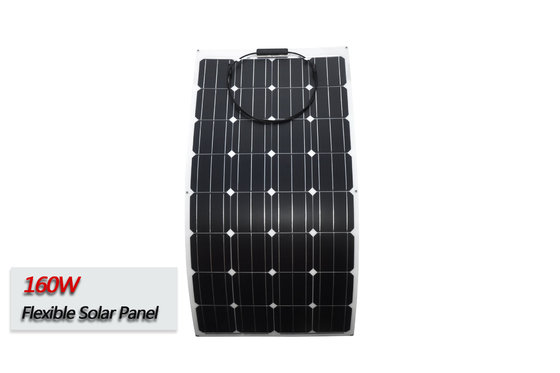 160 Watt ETFE Flexible Solar Panels Camping 20.50% Efficiency For Motorhomes