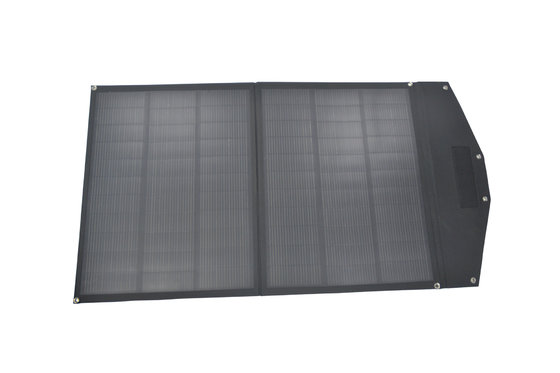 Folding Portable Solar Panel Charger , 2x55w Sungold Solar Panel Camping Charger 
