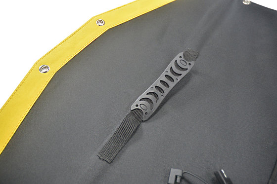 Folding Portable Solar Panel Charger , 2x55w Sungold Solar Panel Camping Charger 