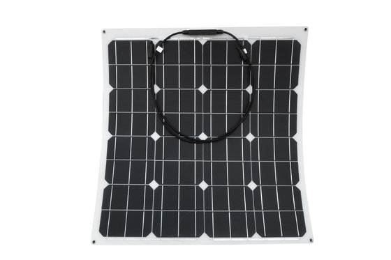 Waterproof ETFE Flexible Solar Panel High Efficiency Easy Carrying 80 Watt
