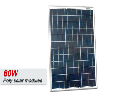 60w Foldable Solar Panel / Poly Solar Cells High Transmissive With MC4 Connector