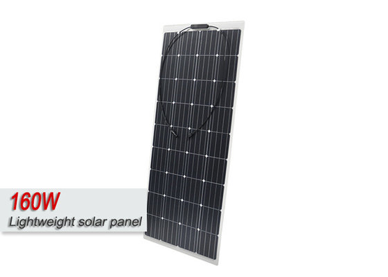 High Powerful 160w Lightweight Solar Panels With ETFE Surface And None Frame