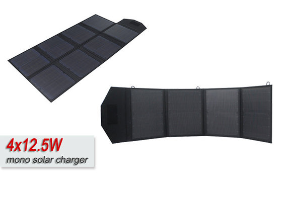 Monocrystalline Portable Solar Battery Charger With Short - Circuit Protection