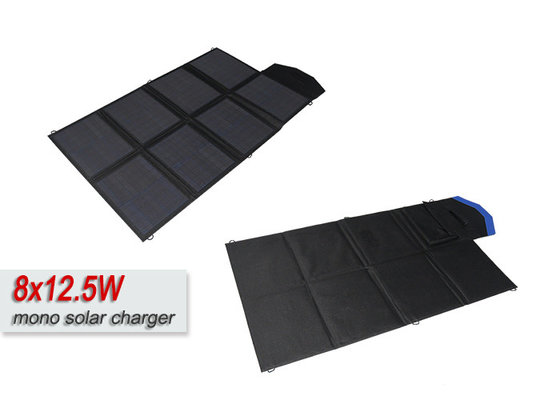Mono Cells Portable Solar Power Camping , Sungold 12v Folding Solar Panels 
