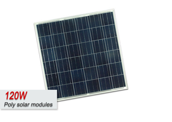 Sungold 120 Watt Poly Solar Panel Eco - Friendly Solar Power For Residential Use