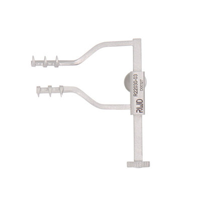 Retractors, 3x3 Teeth, Sharp, 1.8cm Spread, 3cm-R22030-03, veterinary instruments and equipment