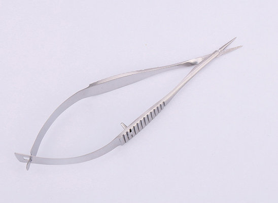 VANNAS Spring Scissors (Triangular)-S/S Str/5*0.1mm/8.5cm- S11001-08,fine pruning of blood vessels,