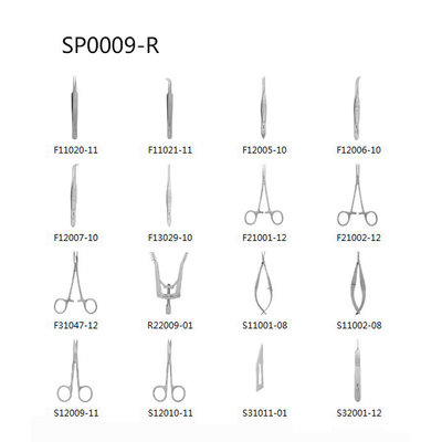 General Surgery Instrument Kit for Rat-SP0009-R