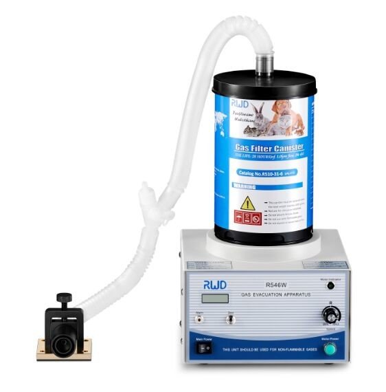 Evacuation & Scavenging，for Concentric Tubing Masks，SGL MRI Compatible Mask for Mouse