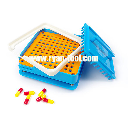 100 Holes Manual Capsule Filler board, Size 0#, 00#
