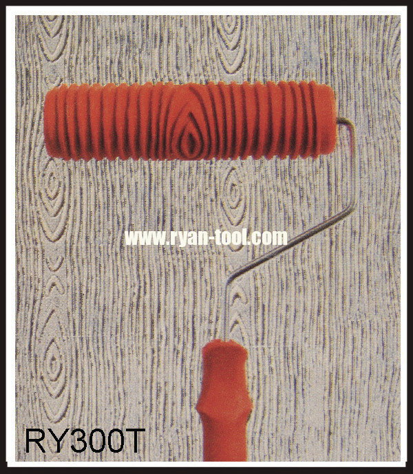 7" Special roller to easily create a WOODEN effect in paint, item# RY300T