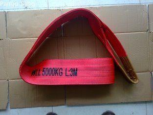 China Flat webbing sling5t supplier