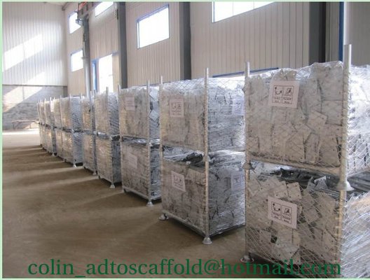 Galvanized Adjustable Steel Scaffolding Leveling Screw Jacks used in construction for Middle East market