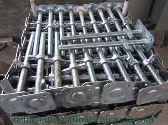 Cost-effective： resonable reliable steel scaffolding Jacks for sale in construction