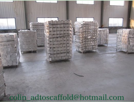 Galvanized Adjustable Steel Scaffolding Leveling Solid U Head Jacks used in construction for Middle East market