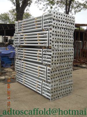 Painted and Galvanized Adjustable Heavy Duty Steel Prop used in construction for Middle East market