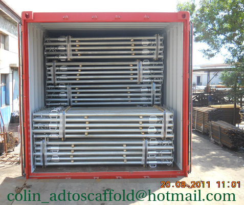Painted and Galvanized Adjustable Heavy Duty Steel Prop used in construction for Middle East market
