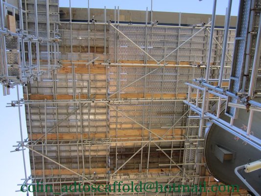 Painted Galvanized Steel Ladder Beam used in construction for Middle East market