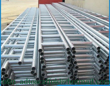 Painted Galvanized Steel Ladder Beam used in construction for Middle East market