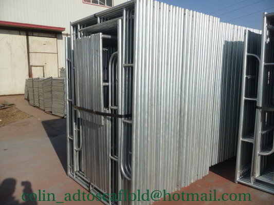 hot sale metal galvanized scaffolding frame scaffolding systems used in construction for Middle East market