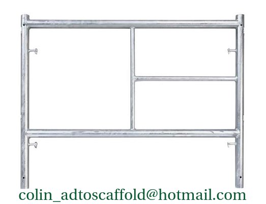 hot sale galvanized metal scaffolding Mason Frame systems used in construction for Middle East market