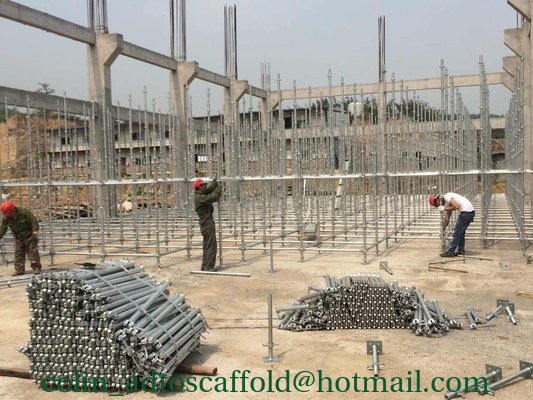 hot sale hot dipped galvanized metal scaffolding Ringlock systems used in construction