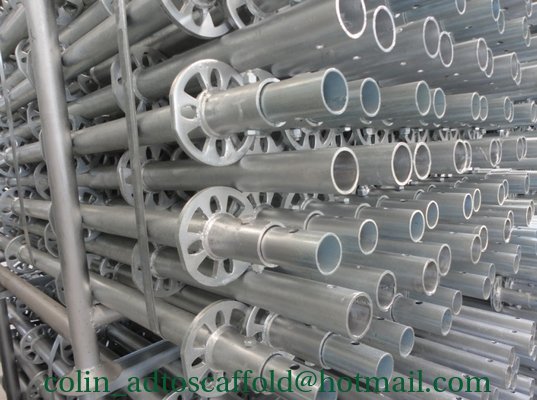hot sale hot dipped galvanized metal scaffolding Ringlock systems used in construction