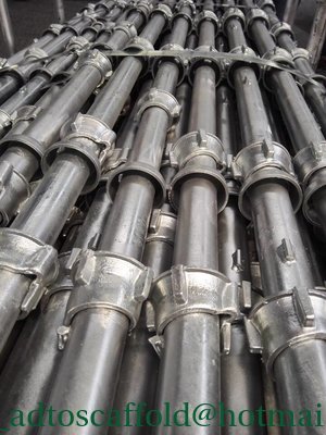 hot sale hot dipped galvanized metal scaffolding Cuplock Vertical Standard used in construction