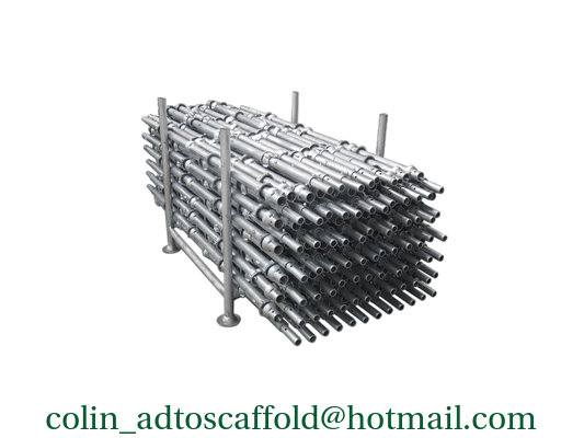 hot sale hot dipped galvanized metal scaffolding Cuplock Vertical Standard used in construction