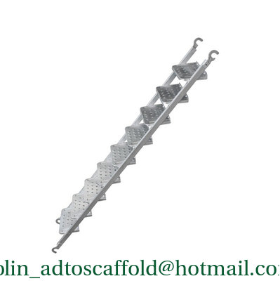 Free sample： competitive permanent steel scaffolding stairs for sale in construction