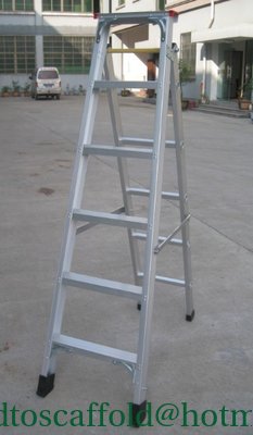 Exclusive offer： real-buy stable steel Aluminum Single Straight Scaffolding Ladder for sale in construction