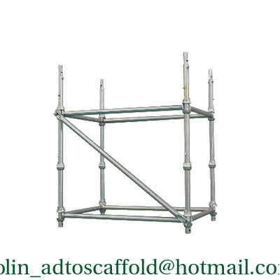 hot sale painted | hot dipped galvanized metal scaffolding Cuplock System used in construction