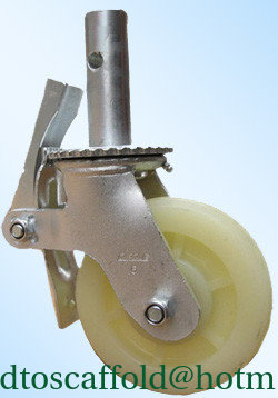 Low minimum: irregular durable steel galvanized heavy-duty scaffolding Wheels for sale or for rent in construction