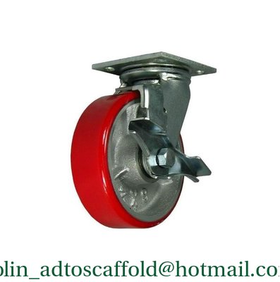 Low minimum: irregular durable steel galvanized heavy-duty scaffolding Wheels for sale or for rent in construction