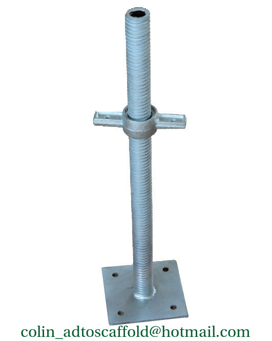 Free sample： competitive durable adjustable steel scaffolding jacks for sale in construction