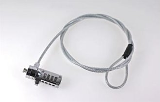 China D25-2 Steel cable lock for laptop / notebook supplier