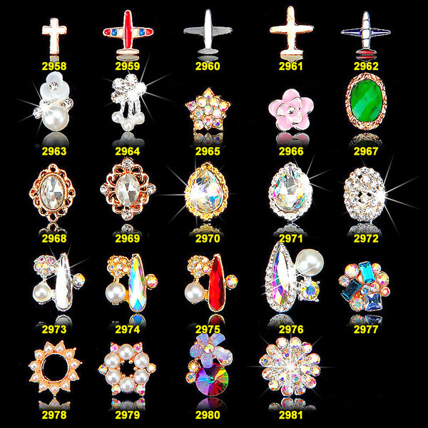 NAIL ART ALLOY JEWELRY