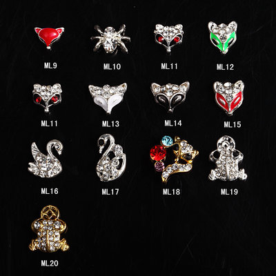 Rhinestone Alloy Nail Art Tips Nail Jewelry Decoration Accessories Nail TooL ML9-20